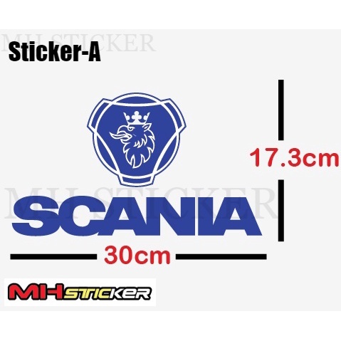 Scania Custom Design Cutting Stickers-Part 1 (Lorry, Cars, Motor ...