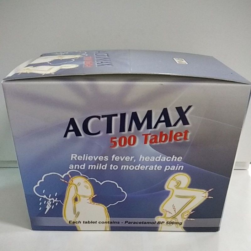 Actimax Paracetamol 500mg Tablet 10's x 50strips | Shopee Malaysia