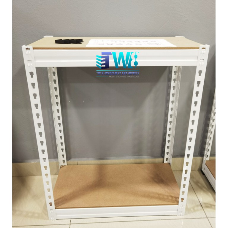 Boltless Rack / table rack/ rak meja Rak Besi Store Multipurpose Rack ...