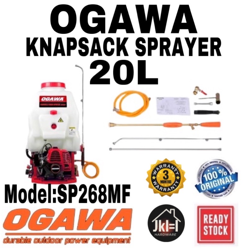 (100%ORIGINAL)SP268MF OGAWA KNAPSACK sprayer 20L | Shopee Malaysia