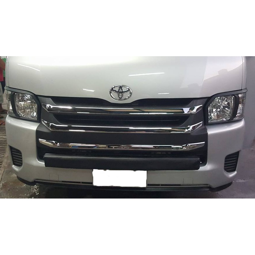 Toyota Hiace GL Grandia 2014 to 2018 Modelista Front Grill Hood Grill ...