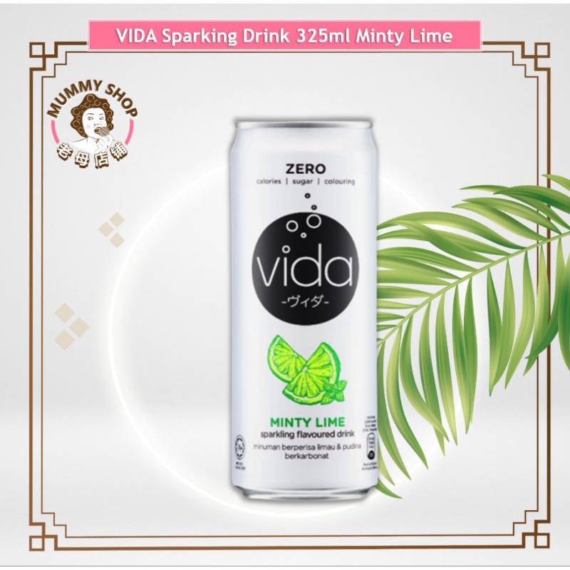 [24 bottles/carton] VIDA Halal Lemon/Original Citrus/Salty Lychee/Minty Lime / Drinks / Beverage ...