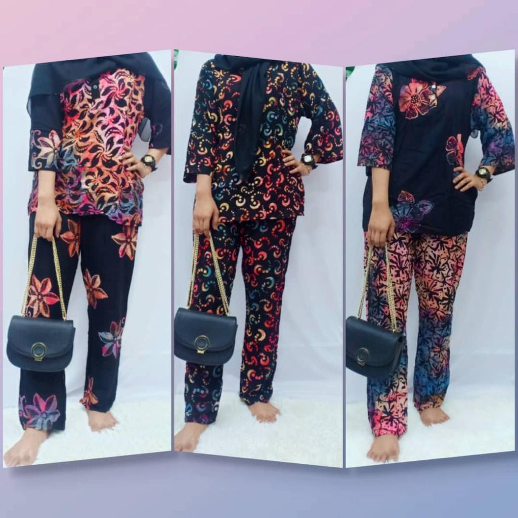 VIRAL NEW BATIK FASHION BAJU TIDUR PYJAMAS 2020 | Shopee Malaysia