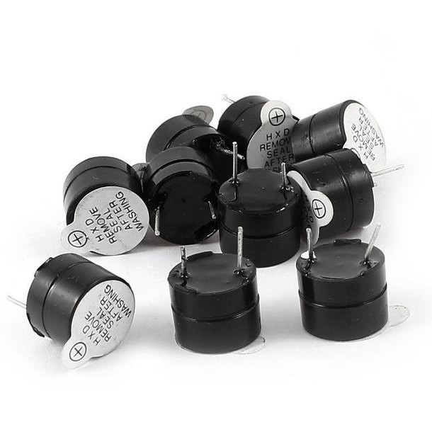 DC 5-12V Electronic Continuous Sound Buzzer For Door Access | Shopee ...