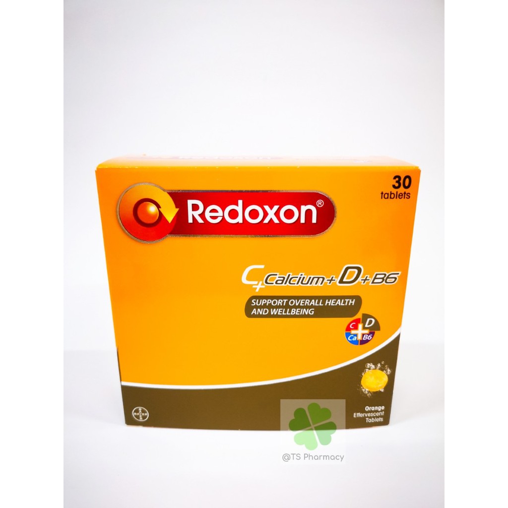 Redoxon C + Calcium + D + B6 Orange Effervescents 10s/30s | Shopee Malaysia