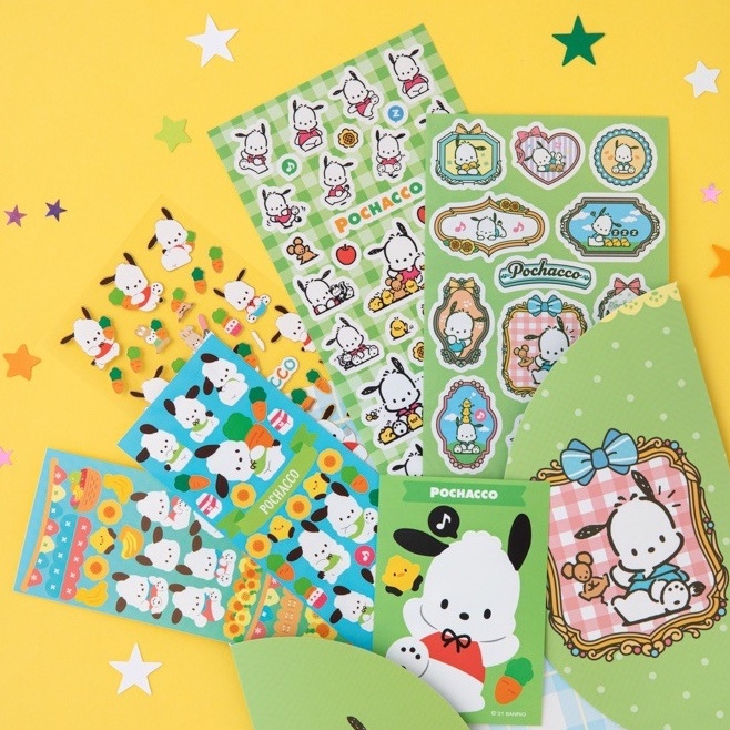 Cute Sanrio Combination sticker set Cinnamoroll sticker My Melody ...