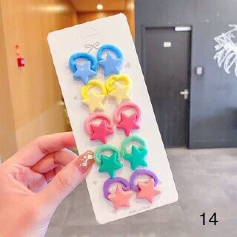 RAYA OFFER! 10pc Getah rambut budak perempuan / Getah Rambut Raya/ Kids ...