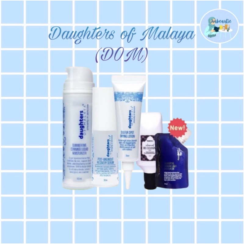 daughters of Malaya Summertime Ceramide Liquid Moisturizer Sulfur spot ...