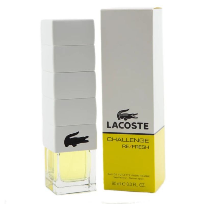 (ORIGINAL)Lacoste Challenge ReFresh For Men 90ML EDT | Shopee Malaysia
