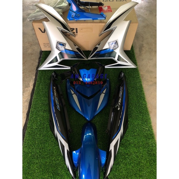 Body Coverset Y15ZR Y15 V2 first model 2015 purple hitam batman biru ...