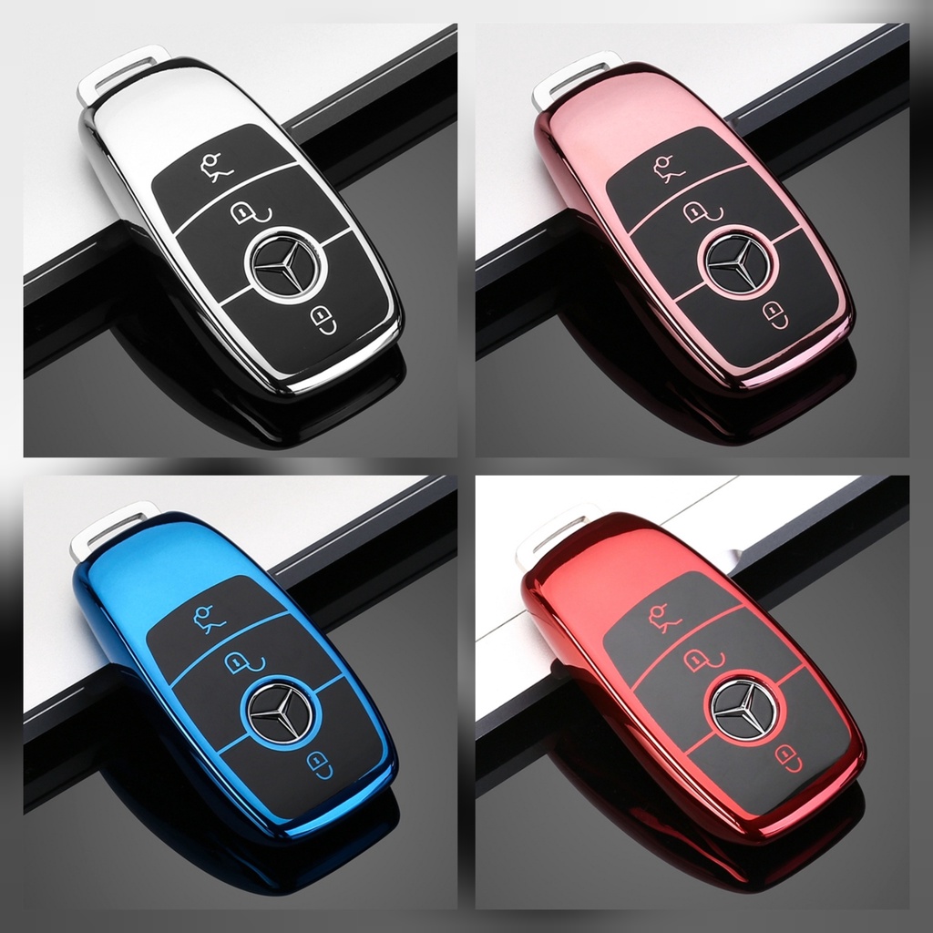 MERCEDES W205 W213 X253 TPU REMOTE KEY CASING COVER A B C E CLA GLA GLC ...