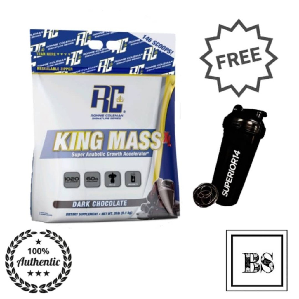 Promosi Kedai Baru! RC Ronnie Coleman King Mass XL 15lbs (Weight Gainer ...