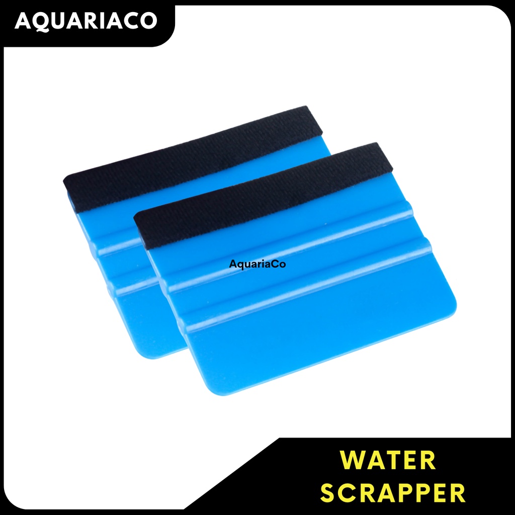 [AquariaCo] Aquarium Sticker Scraper (Aquarium Sticker, Alat Pemasang ...