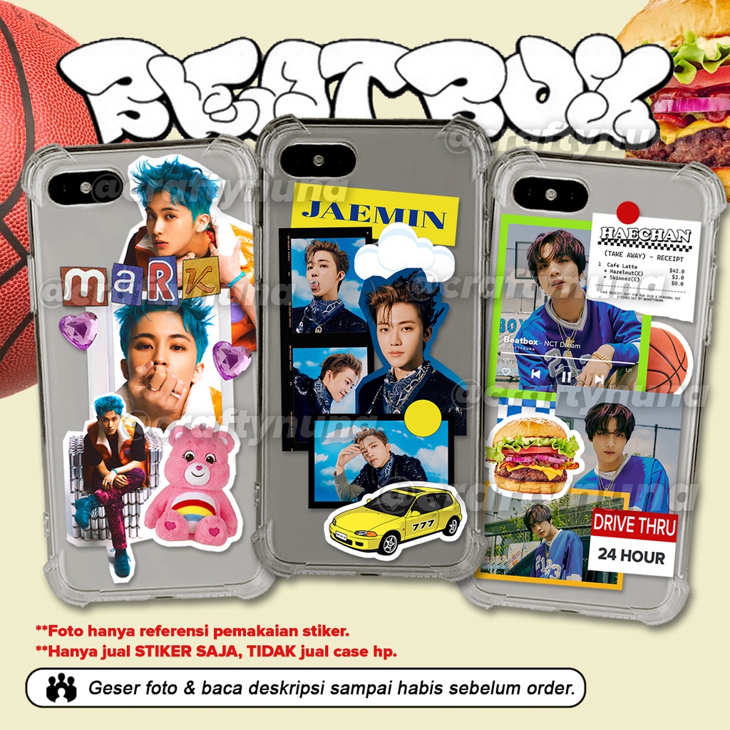 (NC-030) Nct DREAM BEATBOX DIY STICKER SET AESTHETIC deco STICKER case ...