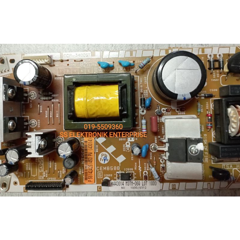 SHARP-LC-39LE448M/CCP-3400ST/POWER/BOARD | Shopee Malaysia