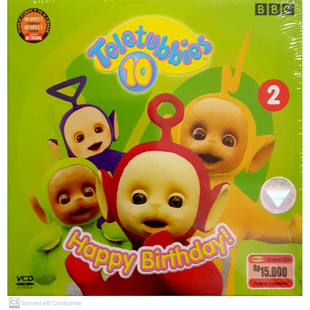 Teletubbies 10: Happy Birthday! Vol.2 | Original VCD | Shopee Malaysia