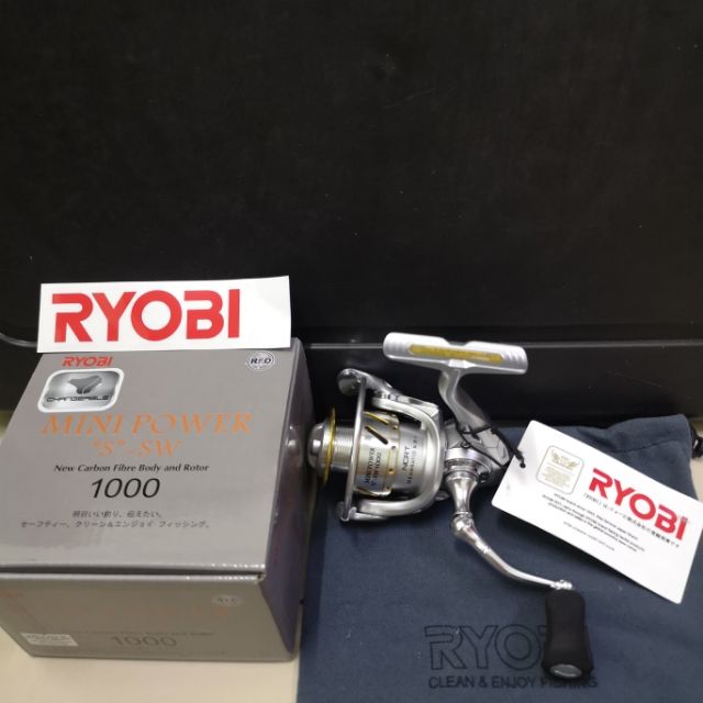NEW MODEL 2020 RYOBI MINI POWER "S" SW 1000 SALTWATER FISHING REEL | Shopee Malaysia