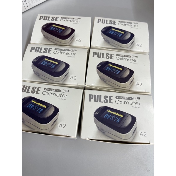 Finger Oximeter Fingertip Pulse Oxymeter Spo2 Monitor Oxygen Meter ...