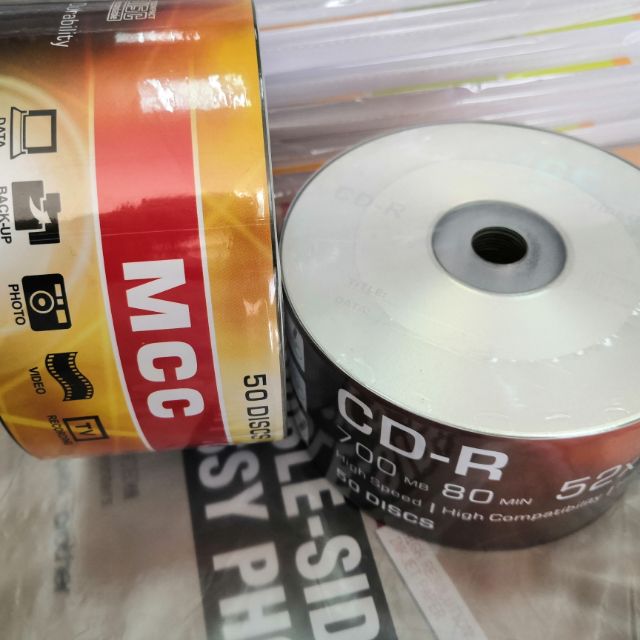 CDR cd-r compact disc recordable 800mb/70min (50pcs) good quality ...
