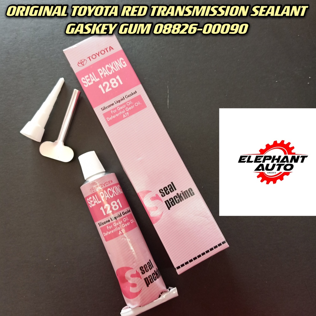 ORIGINAL TOYOTA RED TRANSMISSION SEALANT GASKET GUM 08826-00090 ...