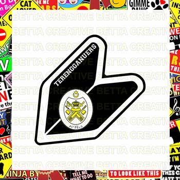 JDM Terengganu JT - Car Sticker / Bumper Sticker | Shopee Malaysia