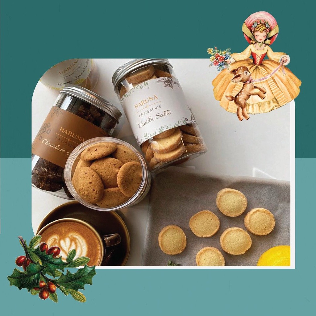 Haruna Pâtisserie Fresh Baked Cookies | Shopee Malaysia