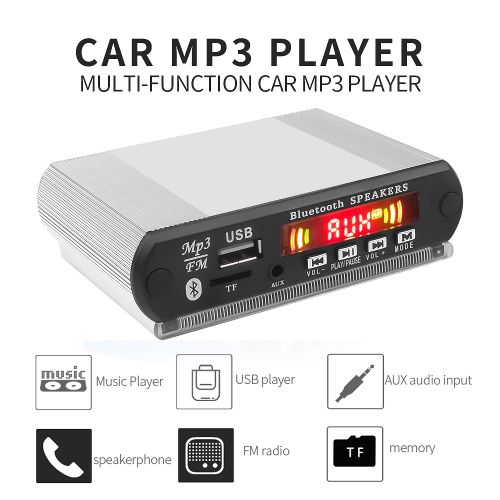 DC 5V 12V MP3 Board WMA Wireless Bluetooth 5.0 Decoder Audio Board ...