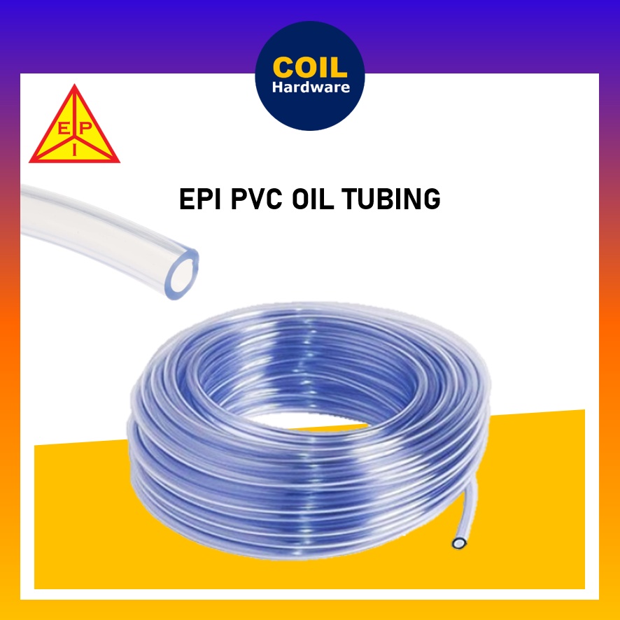 [30 Meter] EPI PVC Oil Tubing Hose | Transparent Clear Hose | Hos ...