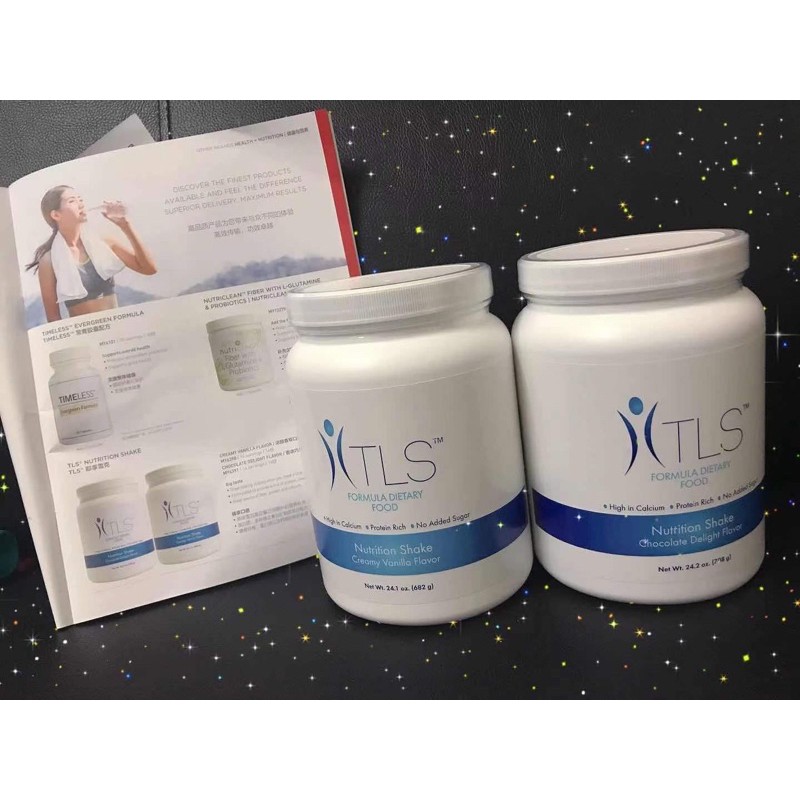 TLS Nutrition Shake Creamy Vanilla Flavor 682g/chocolate 708g 香浓巧克力口味/浓 ...