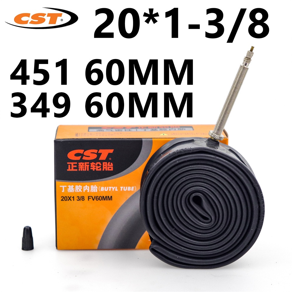 CST 16/20" x 1 3/8 20''x1 1/8in Tubes Presta F/V 60mm Tube For 406/451 ...
