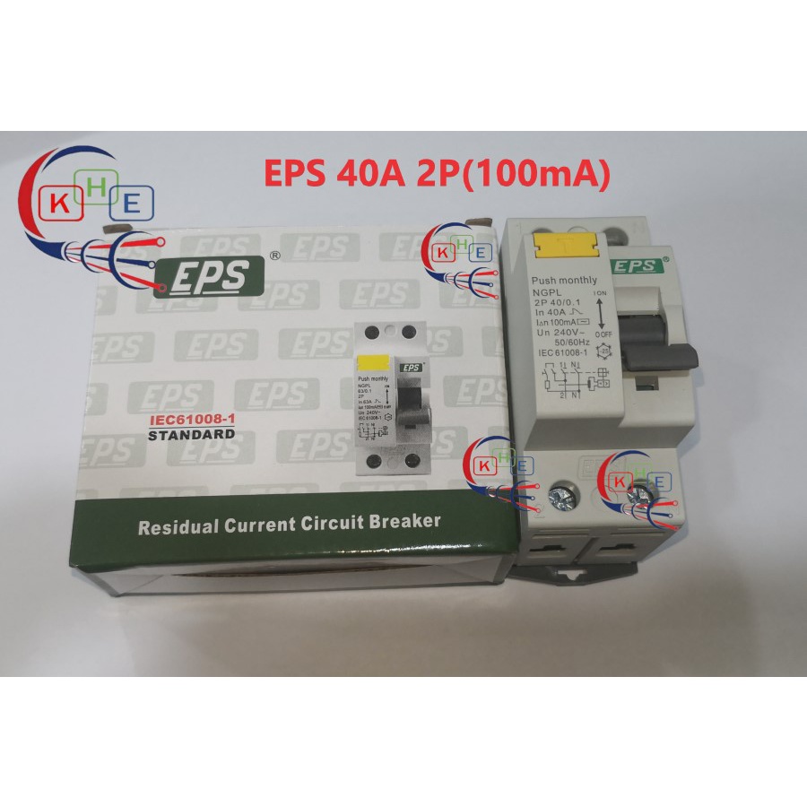 EPS 40A 2P ELCB /63A 2P RCCB -SIRIM APPROVED | Shopee Malaysia