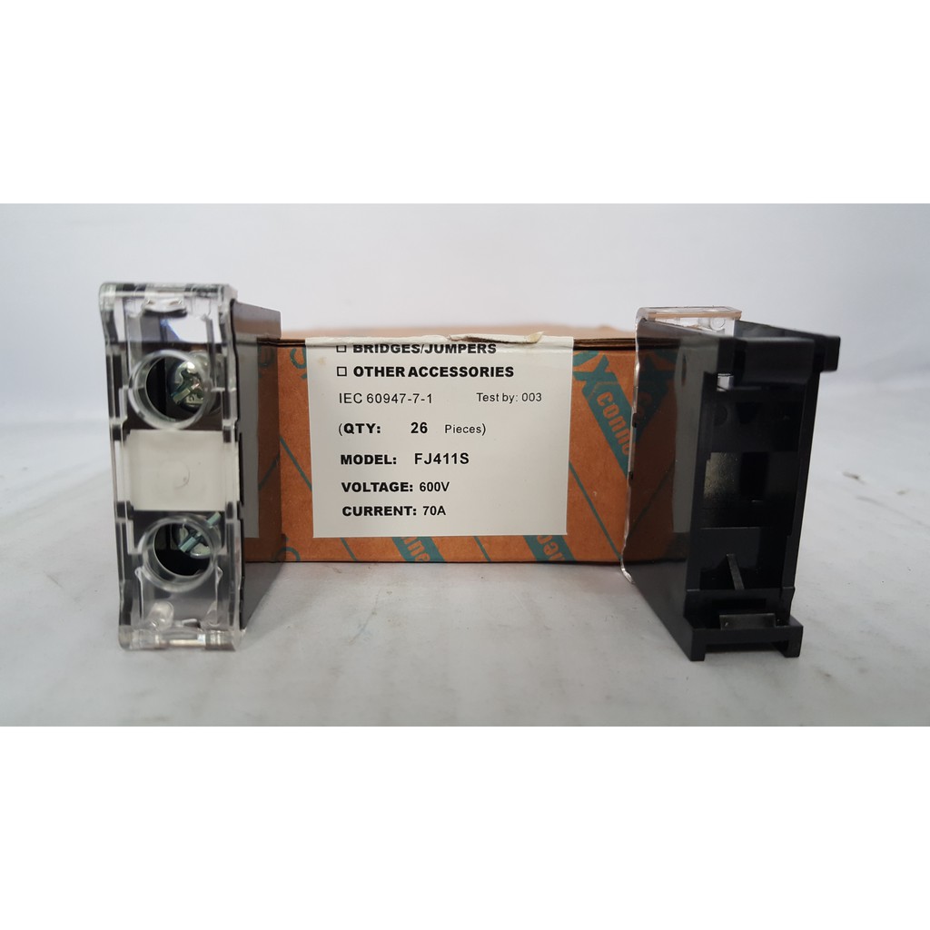BLOX Fast mount terminal block rail mount terminal block IN SERIES ...