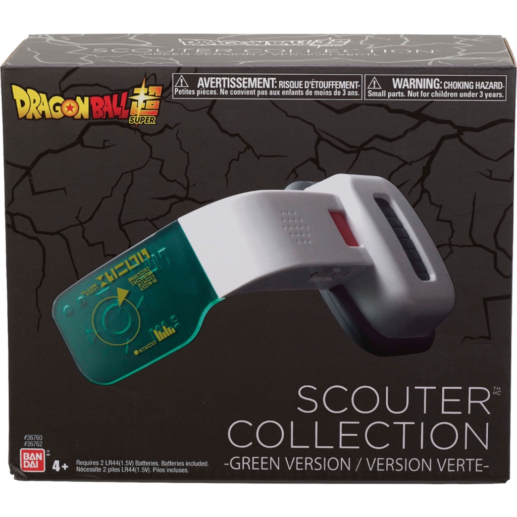 Bandai Dragon Ball Super - Green / Red Scouter - Dragon Ball Super ...
