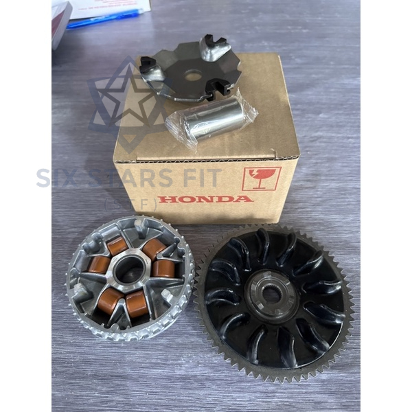 Full Set HONDA ORIGINAL CLICK FRONT PULLY AUTO SET CLUTCH CARRIER ASSY ...