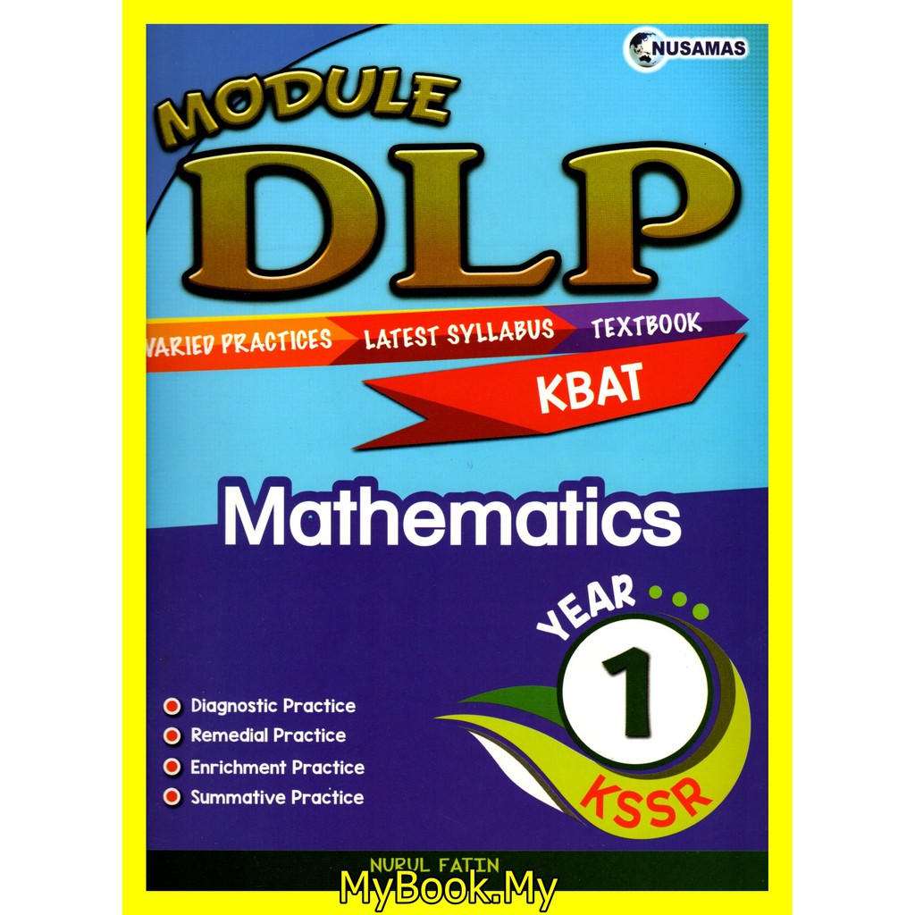 MyB Buku Latihan : Module DLP Mathematics Year 1 (Nusamas) | Shopee ...