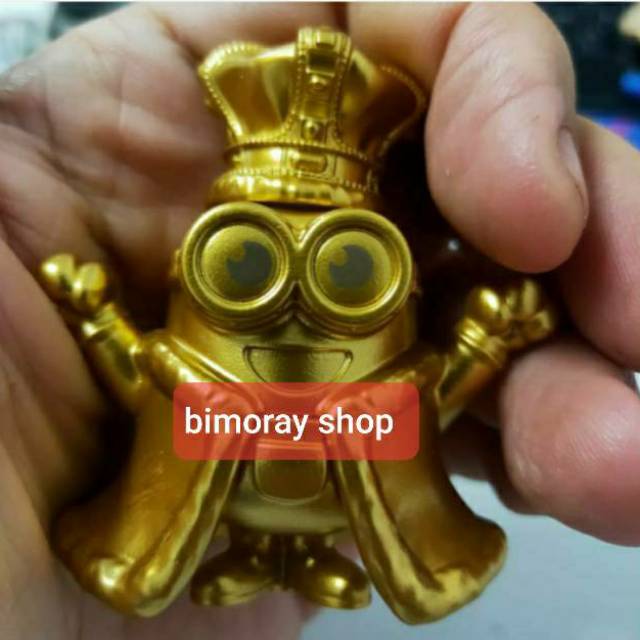 Happy Meal Minion Gold King Bob Limited Edition 2020 | Shopee Malaysia