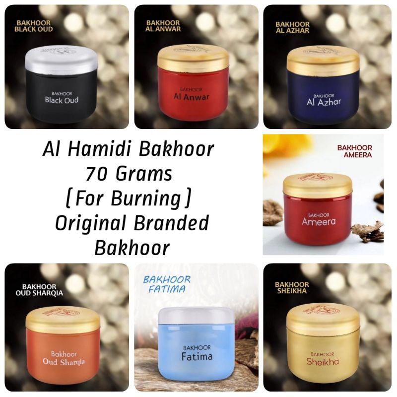 HAMIDI BUKHOOR AL ANWAR, OUD AL SHARQIA, AMEERA, SHEIKHA, AL AZHAR ...