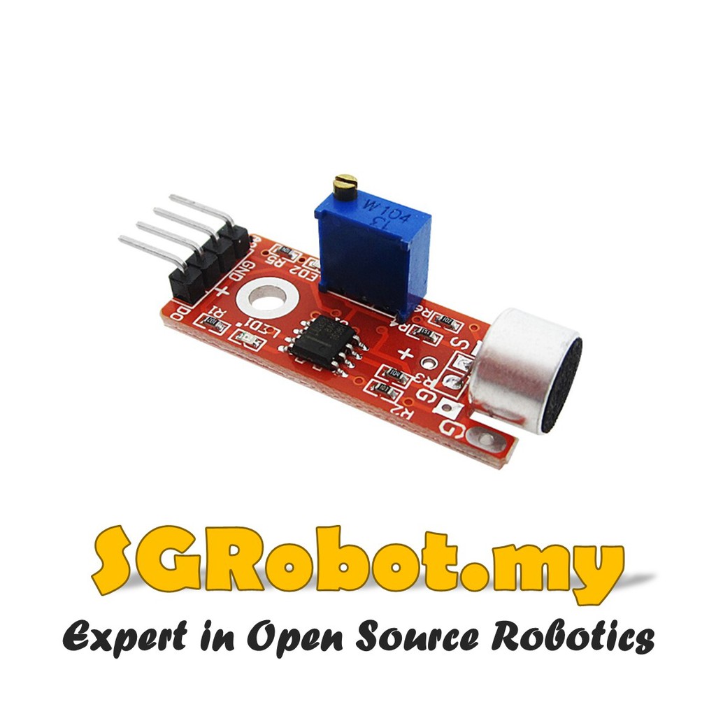 KY-037 High Sensitivity Microphone Sound Detection Sensor Module ...