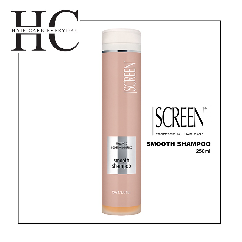 Screen Advanced Boosting Complex ABC Smoothing Hair Shampoo 250ml ( For ...