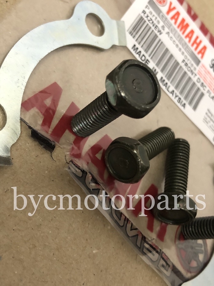 YAMAHA RXZ RXS RXK FRONT DISC PLATE BOLT SCREW WITH WASHER SKRU BRAKE ...