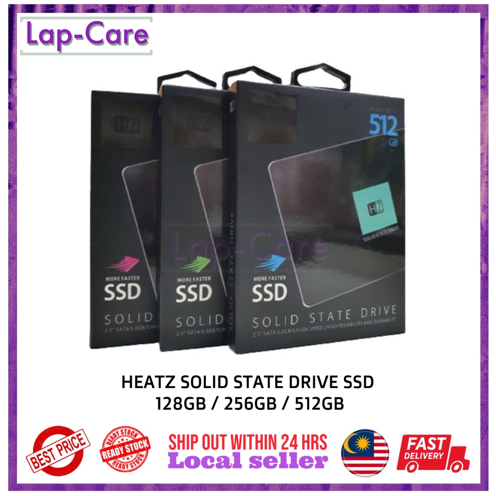 HEATZ SOLID STATE DRIVE SSD 128GB / 256GB / 512GB | Shopee Malaysia