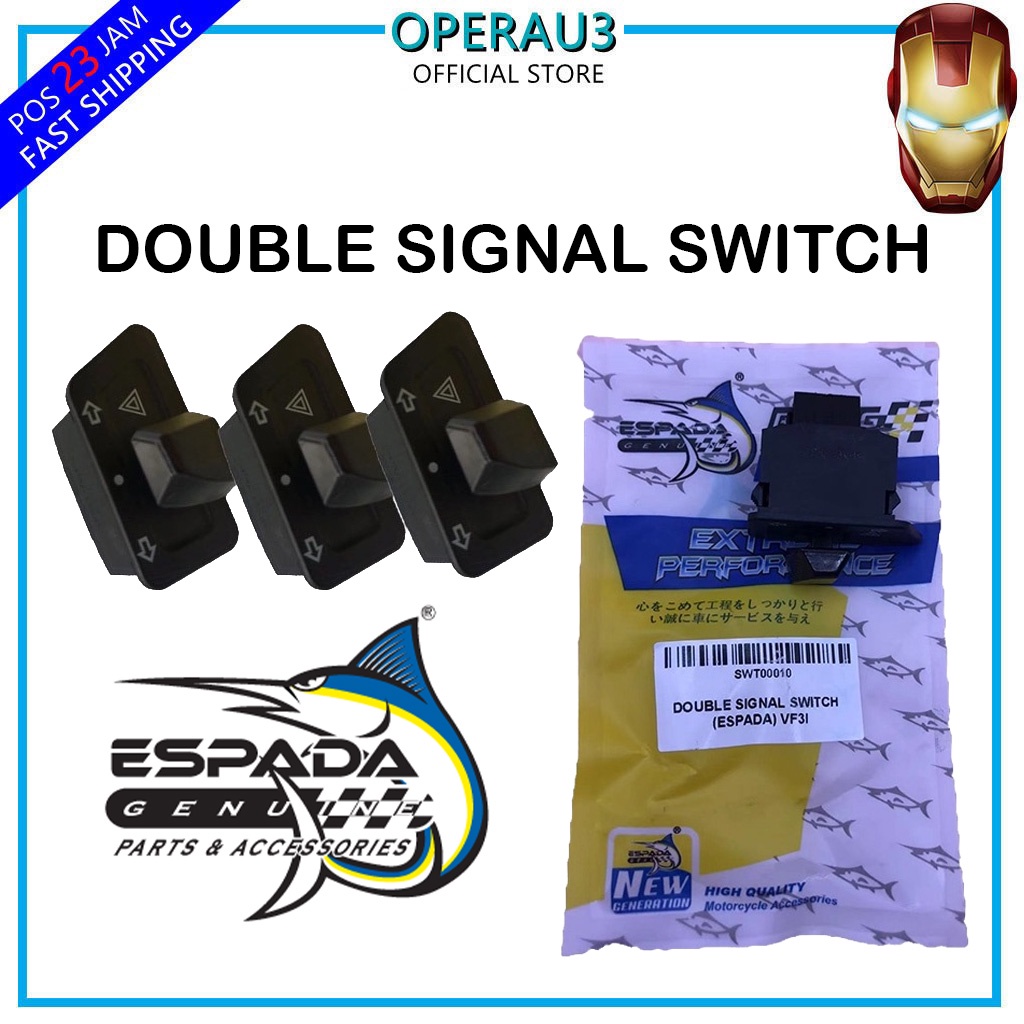 ESPADA Double Signal Switch Hazard SYM VF3i185 Bonus Sport Rider SM ...