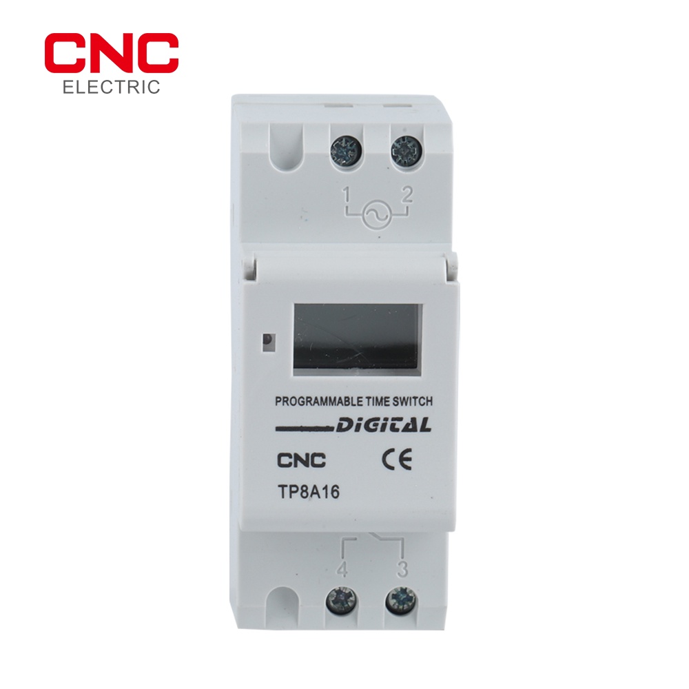 CNC TP8A16 AC 220V 16A 30A Din Rail Weekly 7 Days Programmable Digital TIME SWITCH Relay Timer ...