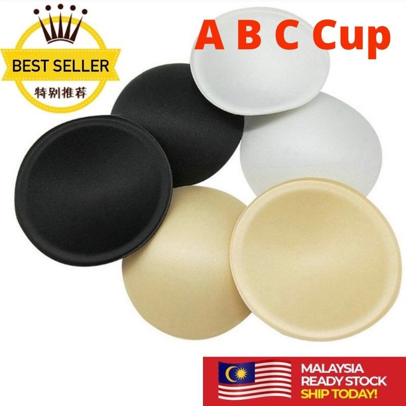 [KL STOCK] Women Multiple Use Round Removable Span Pad Cotton Sport ...