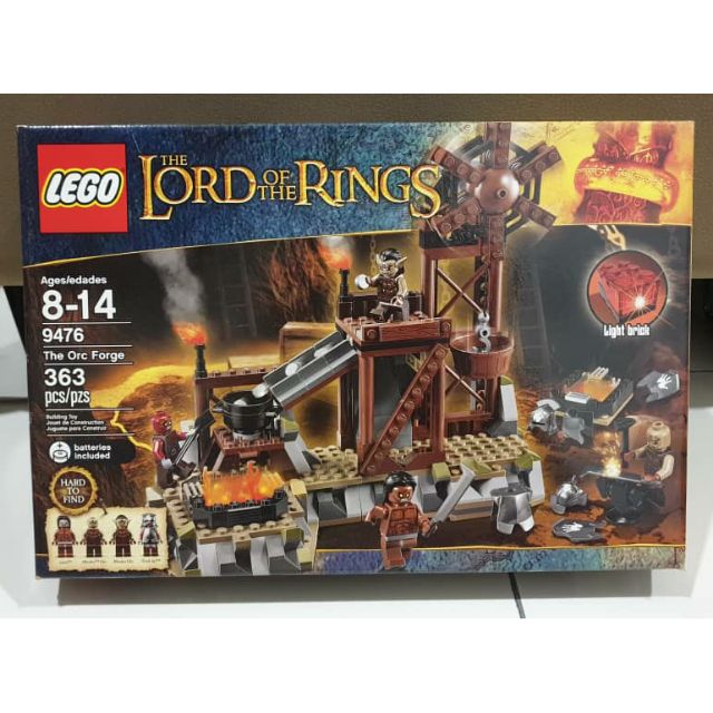 LEGO 9476 THE LORD OF THE RINGS The Orc Forge (NEW) | Shopee Malaysia