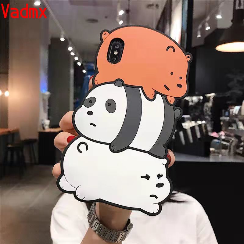 Cute Carton Silicone Casing Samsung Galaxy A03S A02 A02S M02S M02 A22 A32 A82 A52 A72 A51 A71 ...