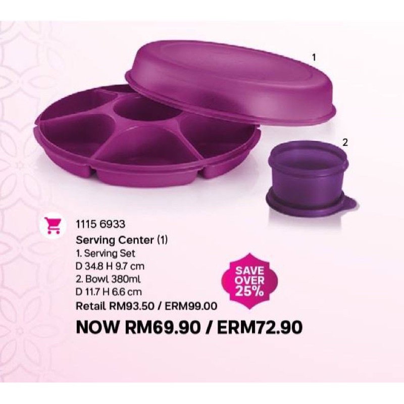 Tupperware Serving Center / Bekas Kuih Raya | Shopee Malaysia