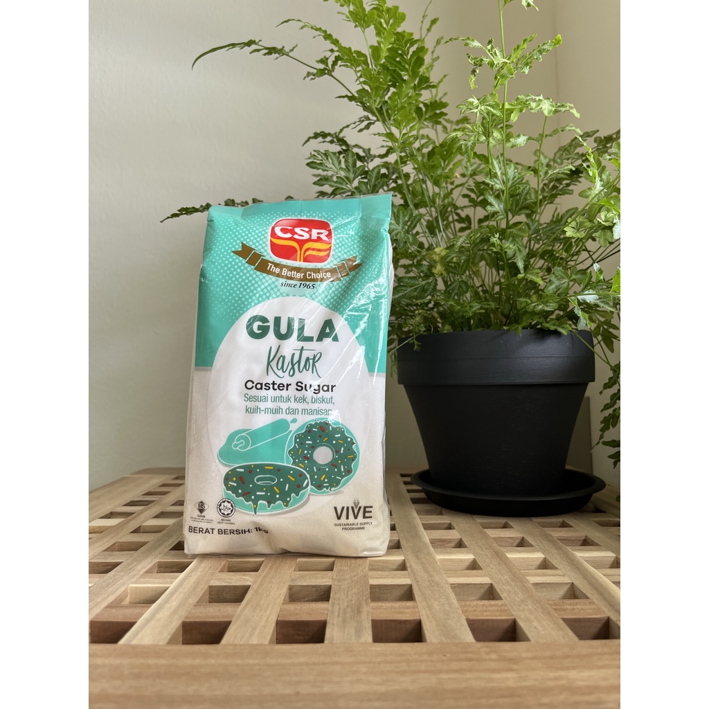 CSR Caster Sugar 1kg | Shopee Malaysia