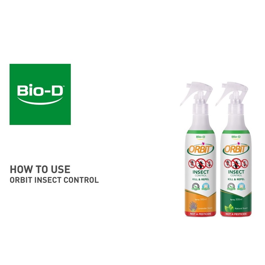 Bio-D Orbit Insect Control Spray - (300ml) | Shopee Malaysia