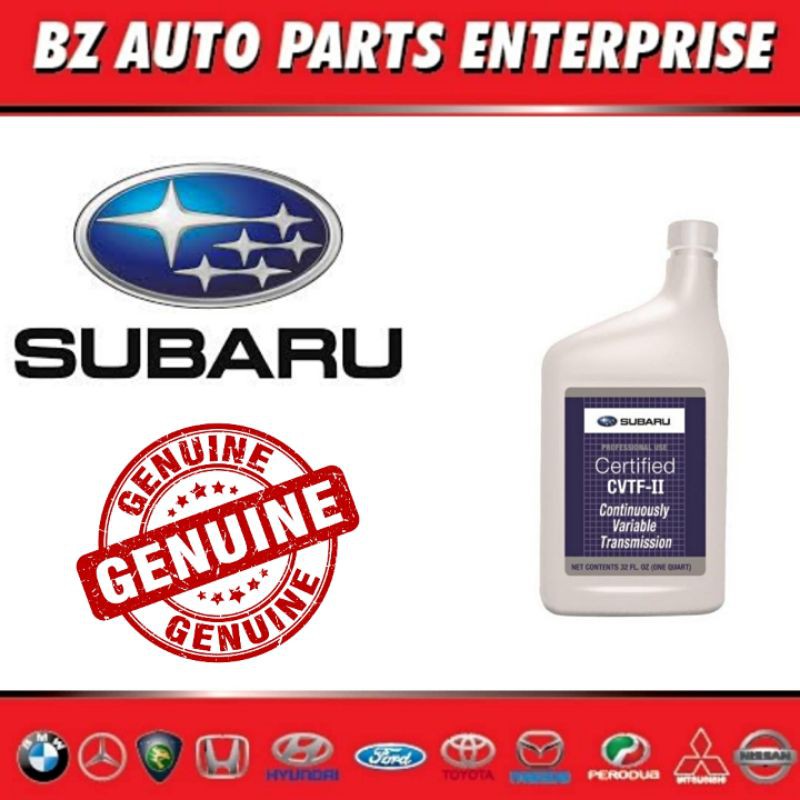 SOA427V1660 Subaru CVTF-ll ATF gear oil (1 liter) | Shopee Malaysia